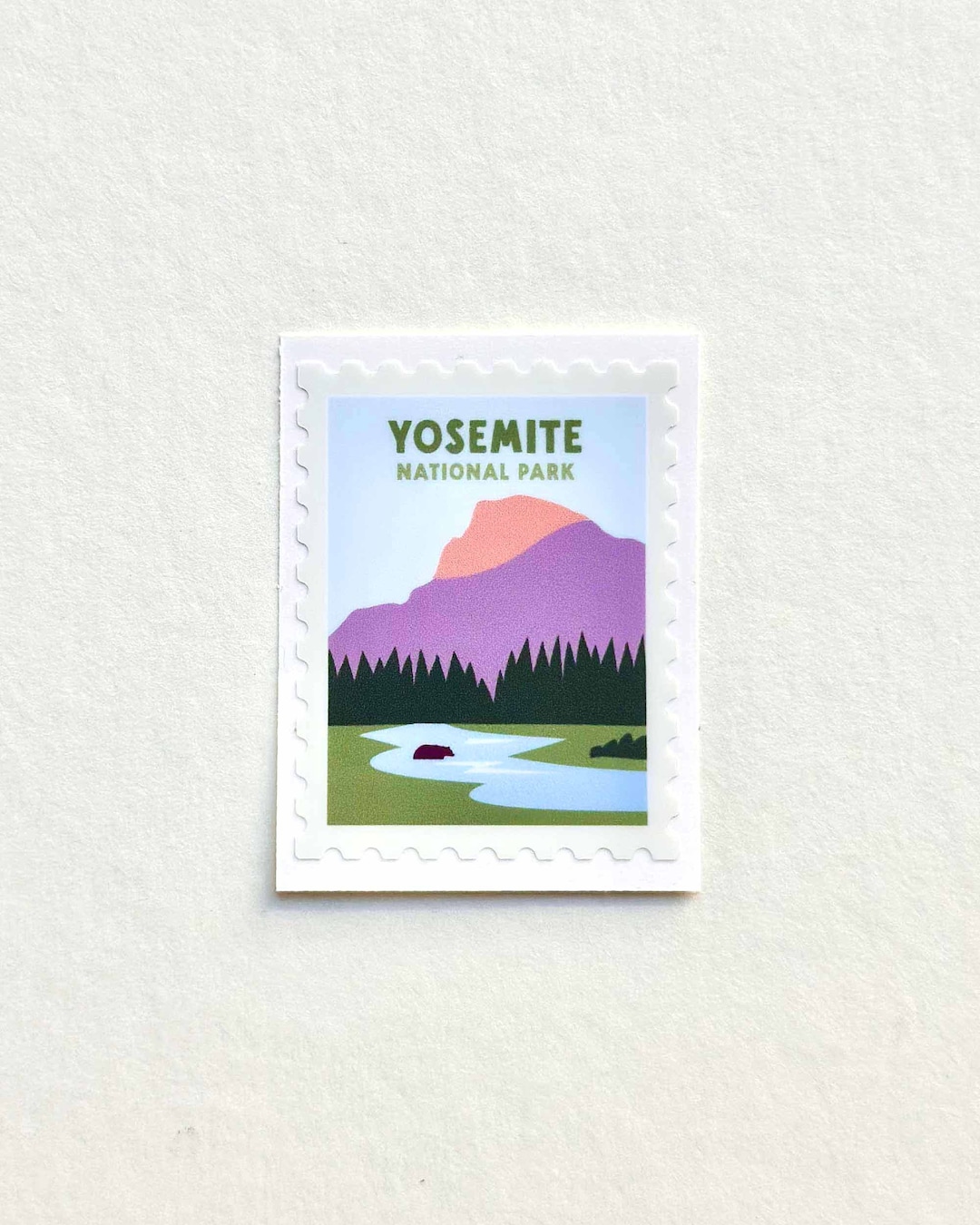 Yosemite Sticker California Yosemite National Park Sticker Yosemite ...