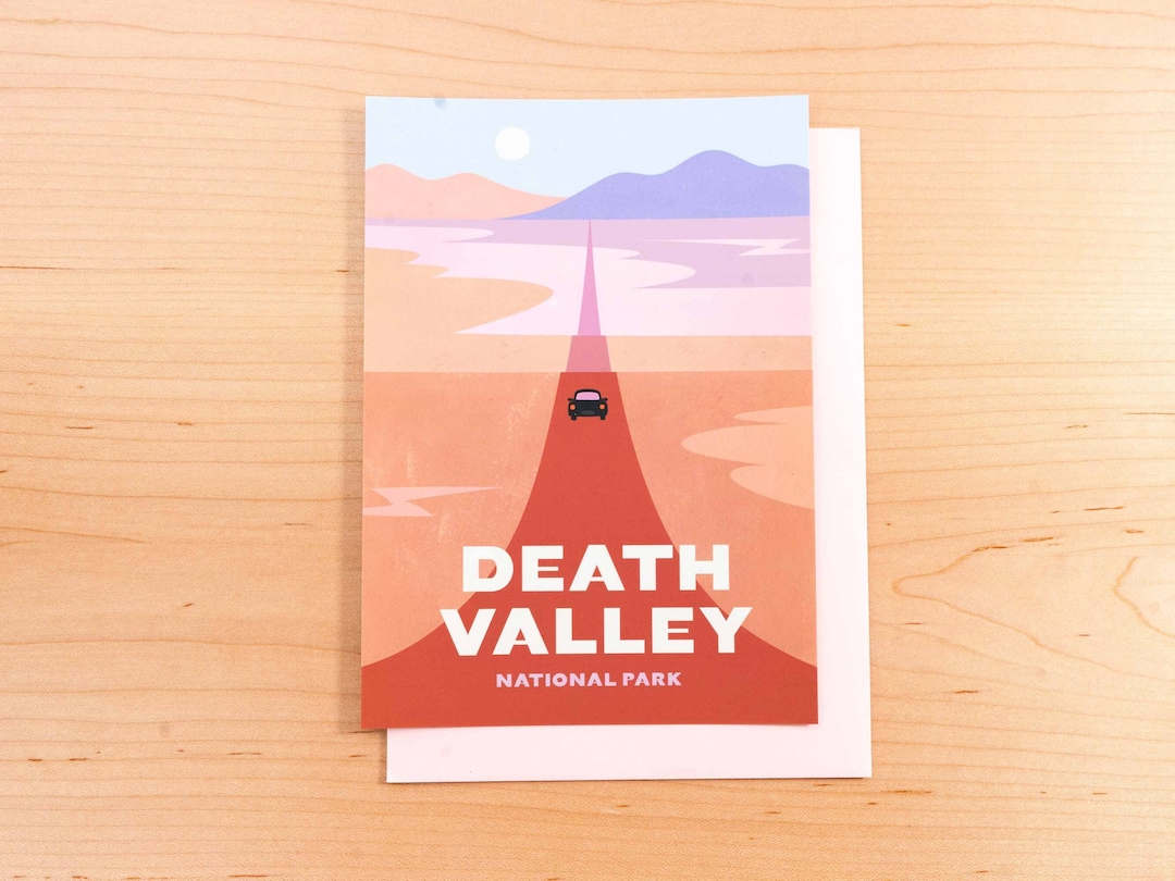 Death Valley Postcard California National Park Post Card - Etsy