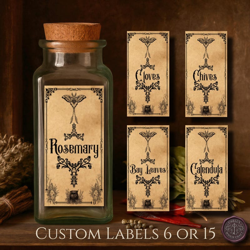 Apothecary Jar Set - Etsy