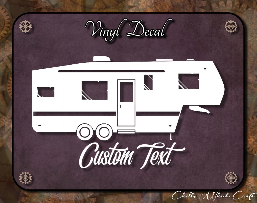 RV Decal, Custom Camper Decal, 5th Wheel DECAL, Rv Decals, Retirement ...