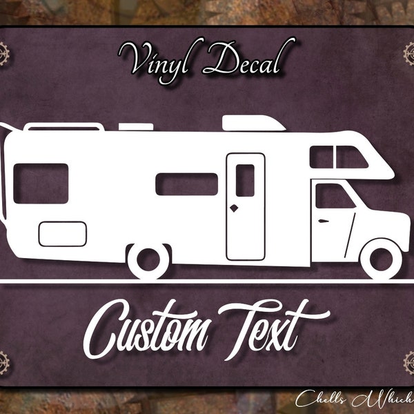 Class C Rv Custom Decal - Etsy
