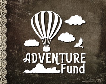 Vacation Fund Decal Sticker Piggy Bank Decal Travel Funds - Etsy