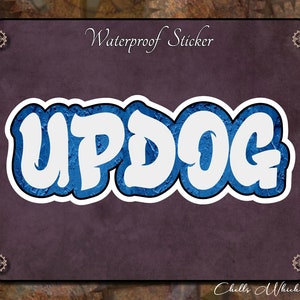 Updog Sticker Waterproof, Funny Sticker, Die Cut Smells Like Updog ...