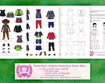 Build Your Own Set Instant Download Male Paper Doll Wardrobe - Etsy