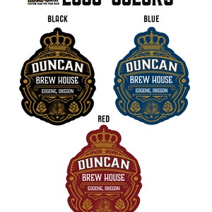 Custom Beer Tap Handle-crown Edition - Personalized Kegerator Tap ...
