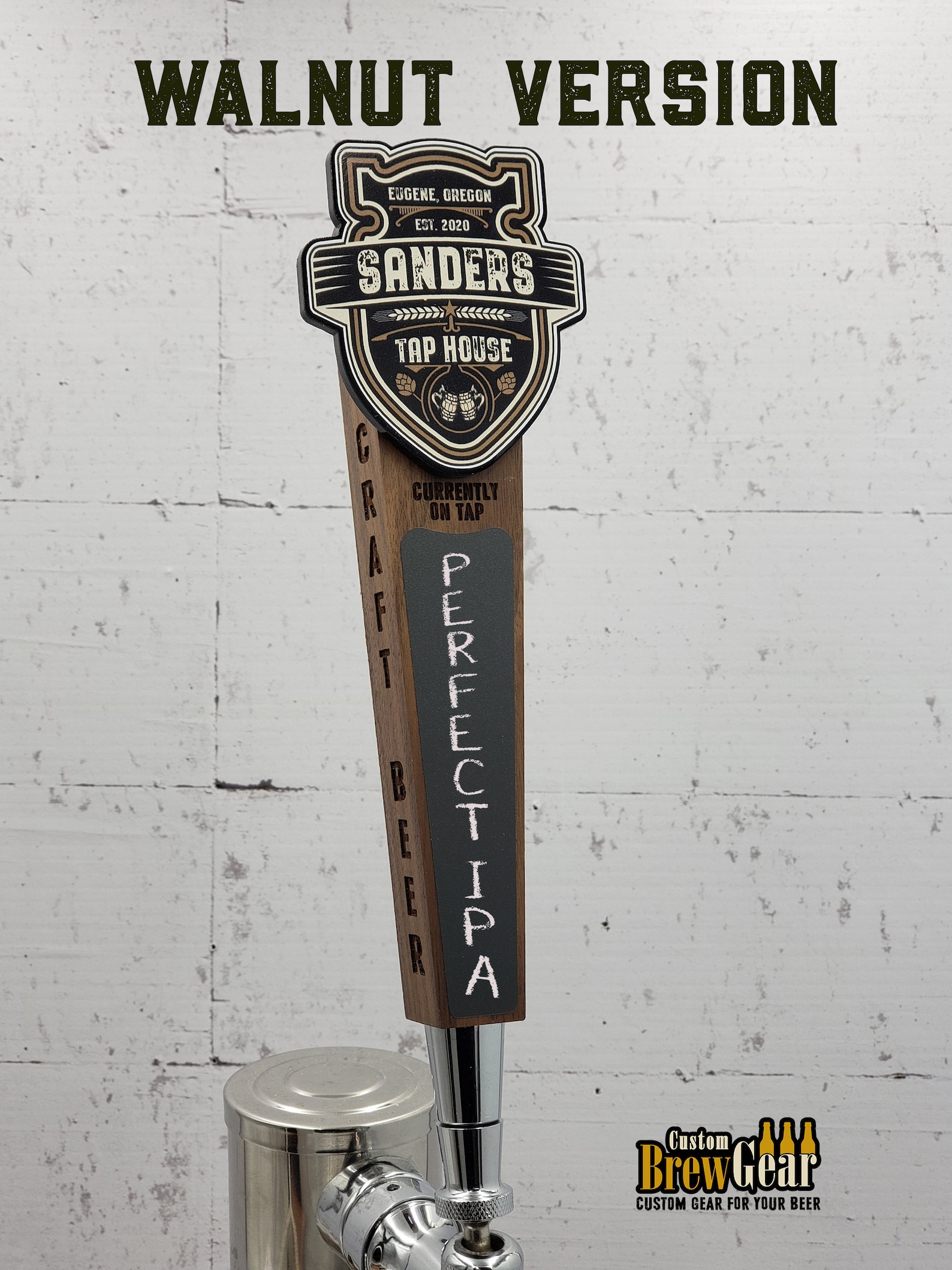 Custom Beer Tap Handle-retro Logo Edition Personalized - Etsy Canada