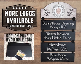 Custom Beer Menu Board Chalkboard Personalized Menu Board Tap House ...