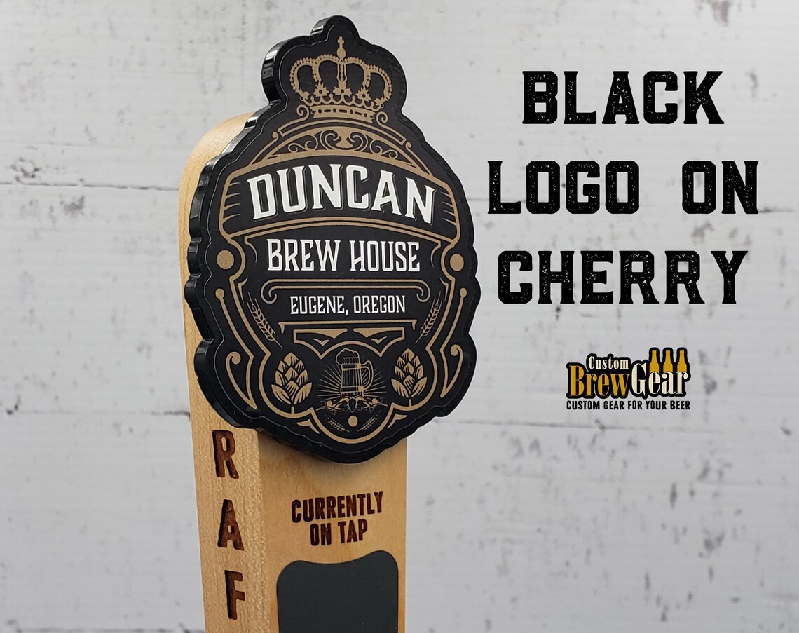 Custom Beer Tap Handle-crown Edition - Personalized Kegerator Tap ...