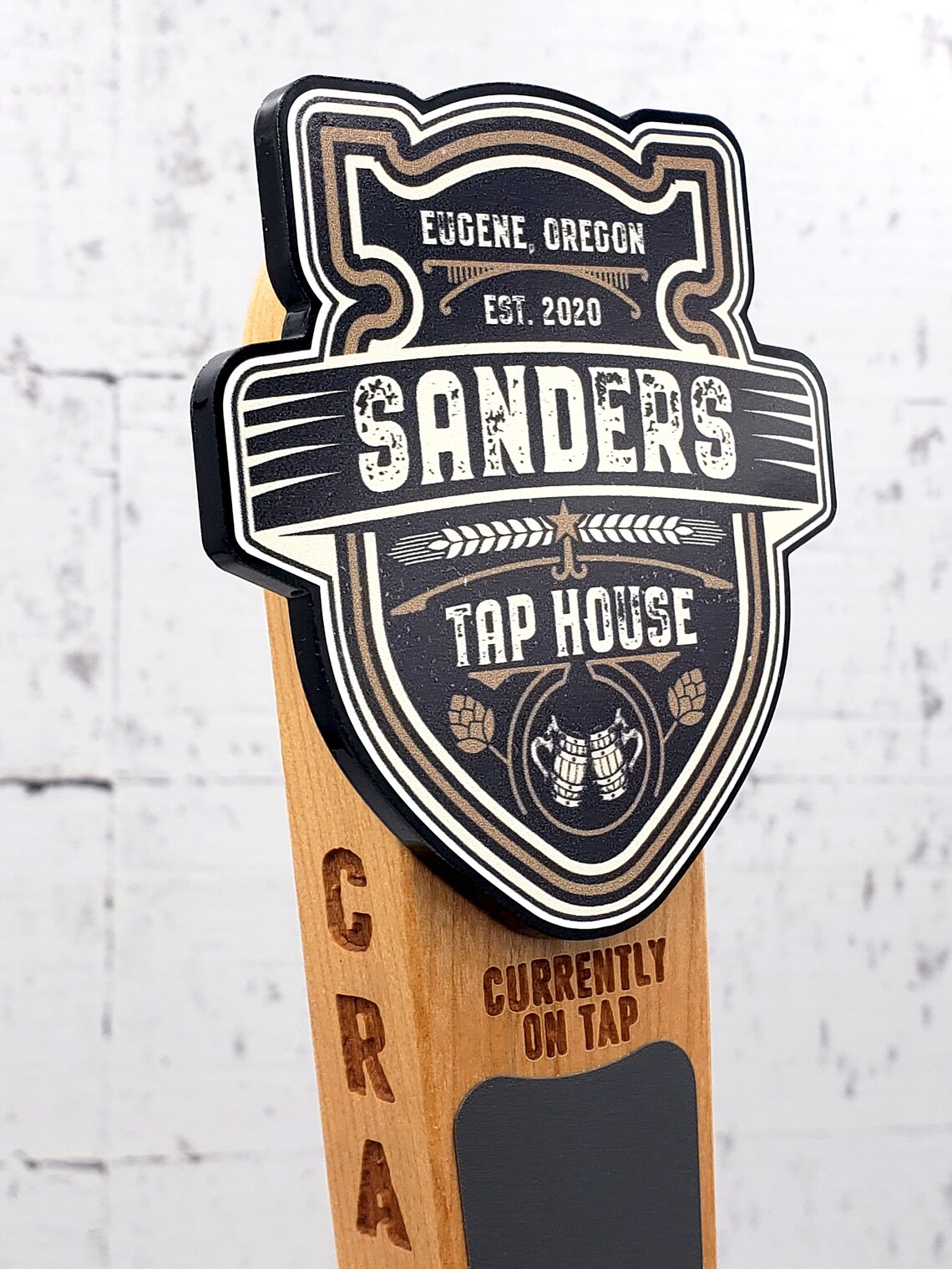 Custom Beer Tap Handle-retro Logo Edition Personalized - Etsy Canada