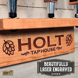 Premium Beer Tap Display, Personalized Beer Tap Display, Available in ...