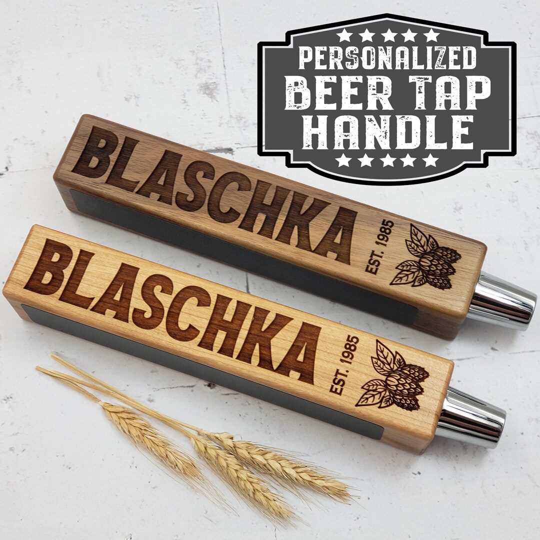 Custom Beer Tap Handle-laser Engraved With Chalkboard - BL Edition ...