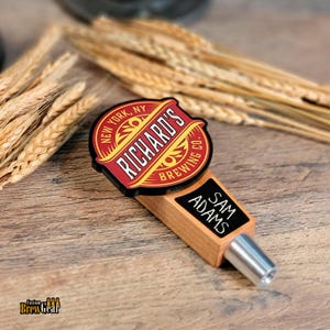 Short Tap Handle-personalized Custom Beer Tap With Chalkboard, Perfect ...