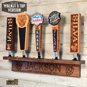Premium Beer Tap Display, Personalized Beer Tap Display, Available in ...