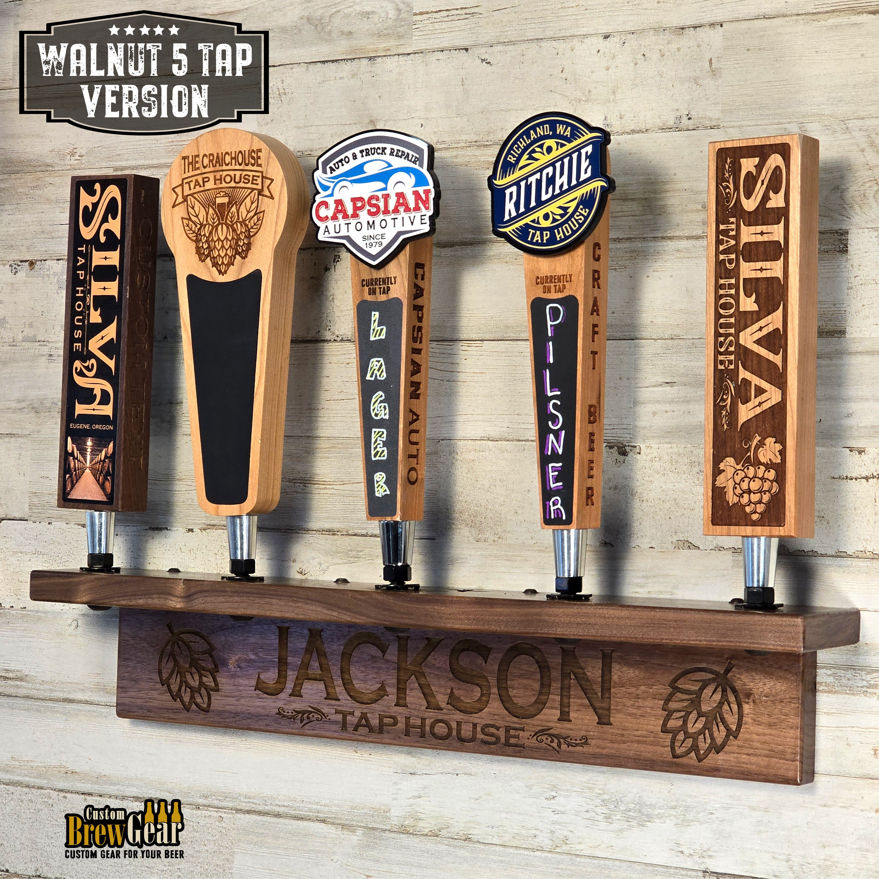 Premium Beer Tap Display, Personalized Beer Tap Display, Available in ...
