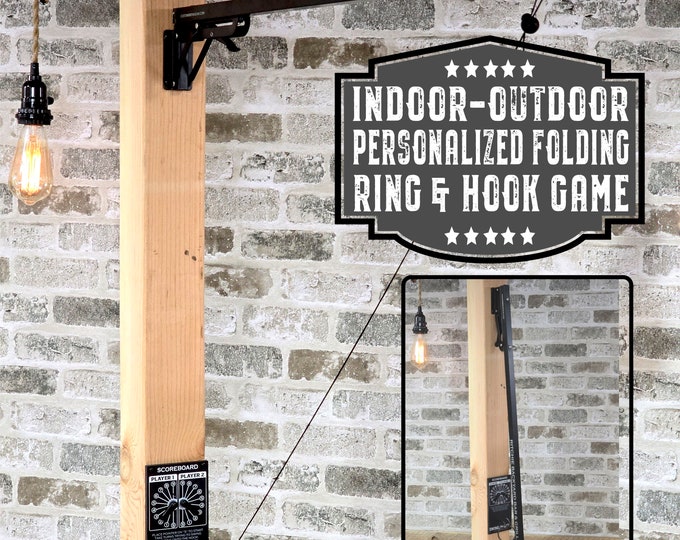 Hook and Ring Game | Outdoor Bimini Game | Ringo Hook and Ring Game - Etsy