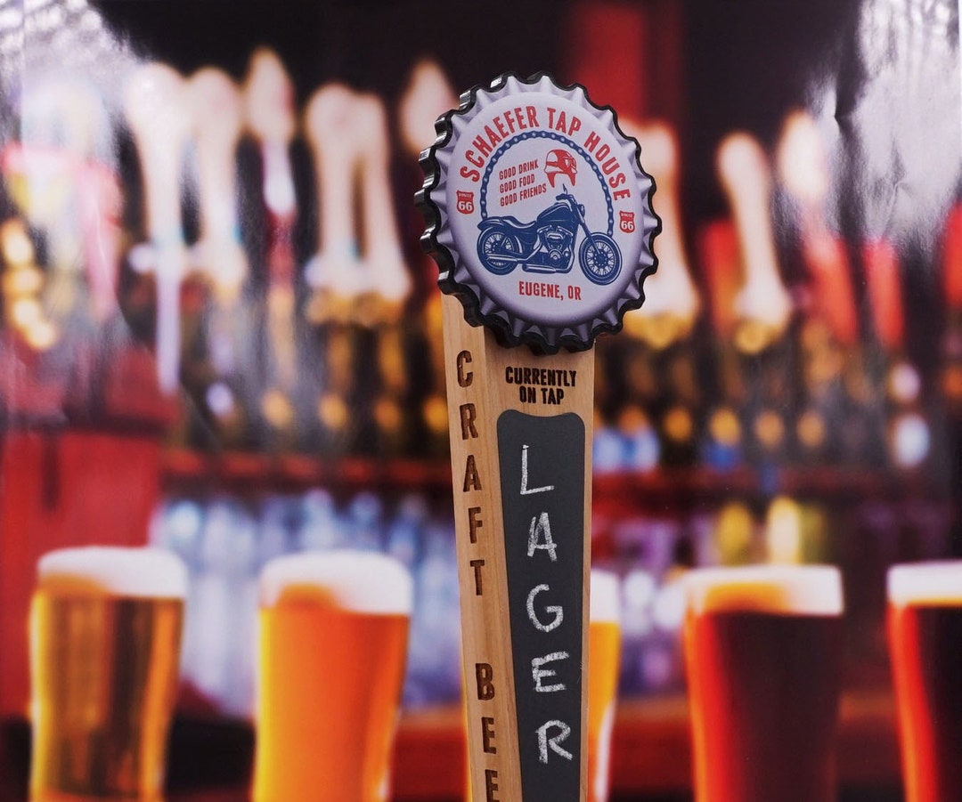 Custom Beer Tap Handle-motorcycle Edition, Personalized Kegerator Beer ...