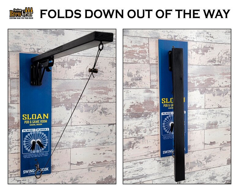 Folding Wall Mount Ring and Hook Game-color Edition - Etsy