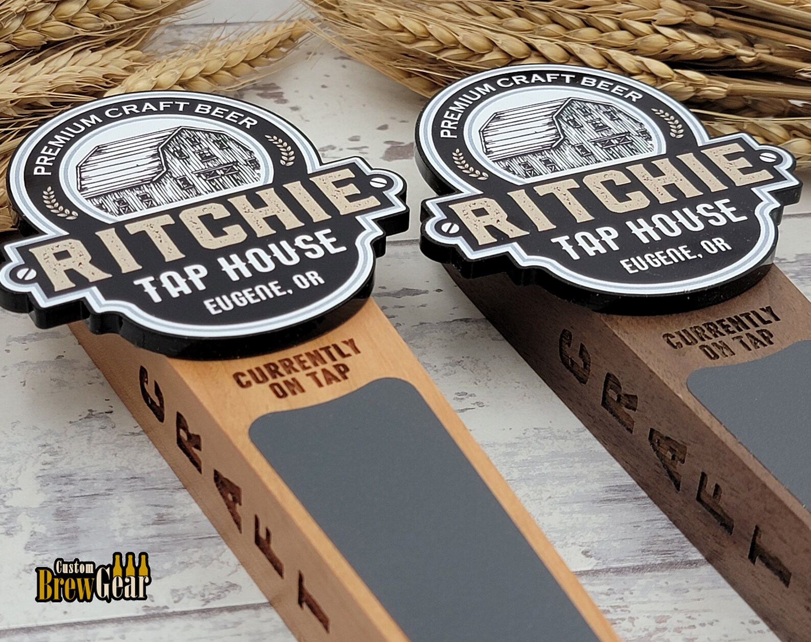 Custom Beer Tap Handle-barn Edition - Personalized Kegerator Tap ...