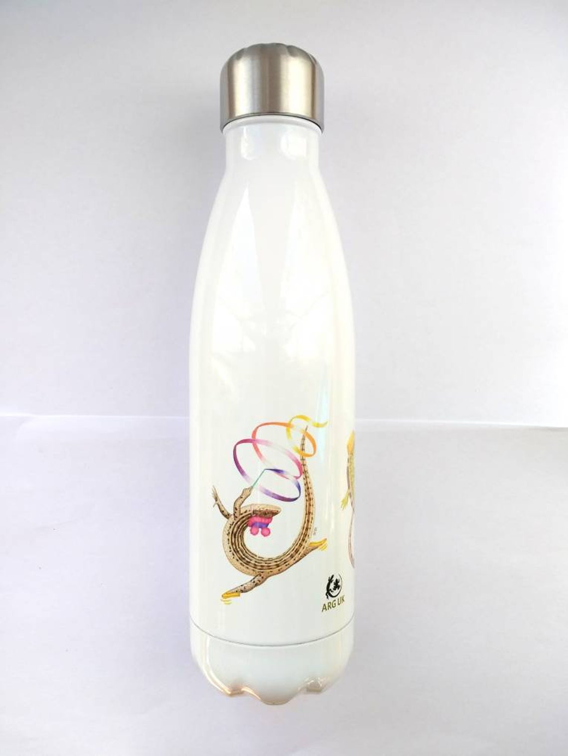 500ml Water Bottle leaping Lizards Common Lizard | Etsy