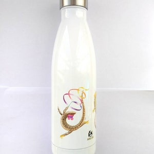 500ml Water Bottle "leaping Lizards!" Common Lizard, Sand Lizard & Slow ...