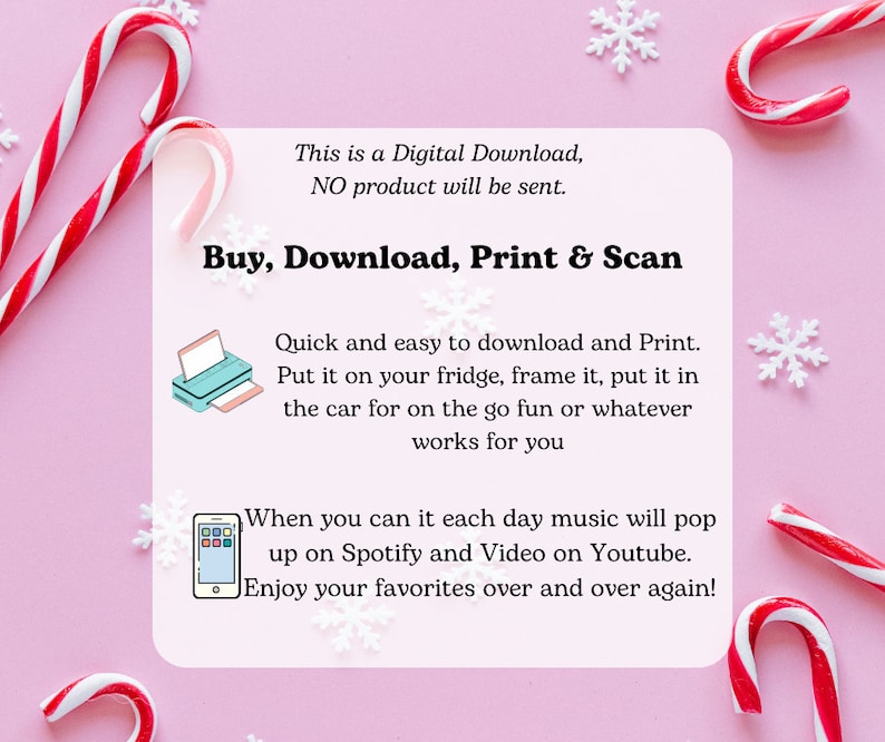 Music Advent Calendar - Etsy