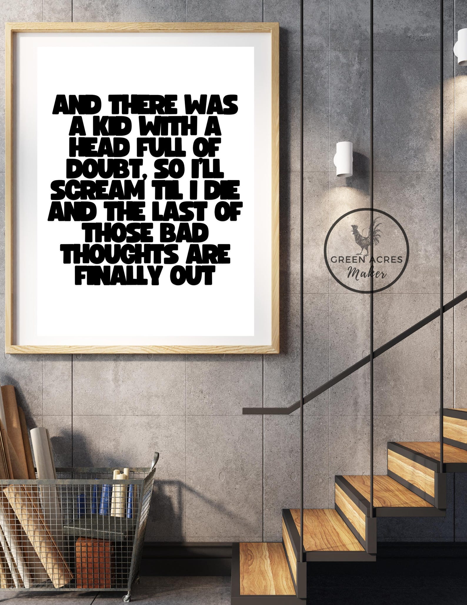 Avett Brothers Quote Printable Wall Art, 2 Black Wall Art Printables ...
