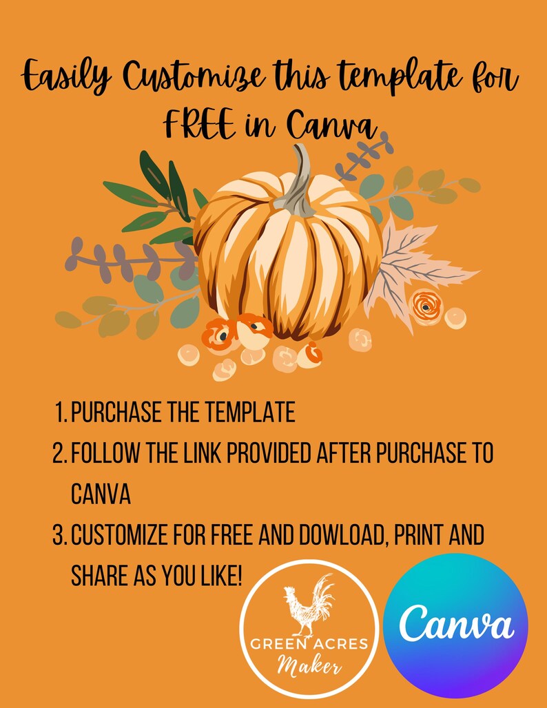 Customizable Fall Party Invitation - Celebrate Fall! Customize This ...
