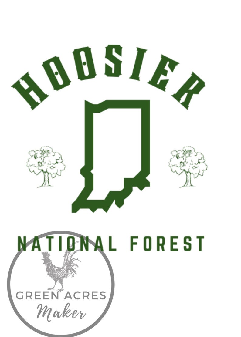 SVG - Hoosier National Forest - Etsy