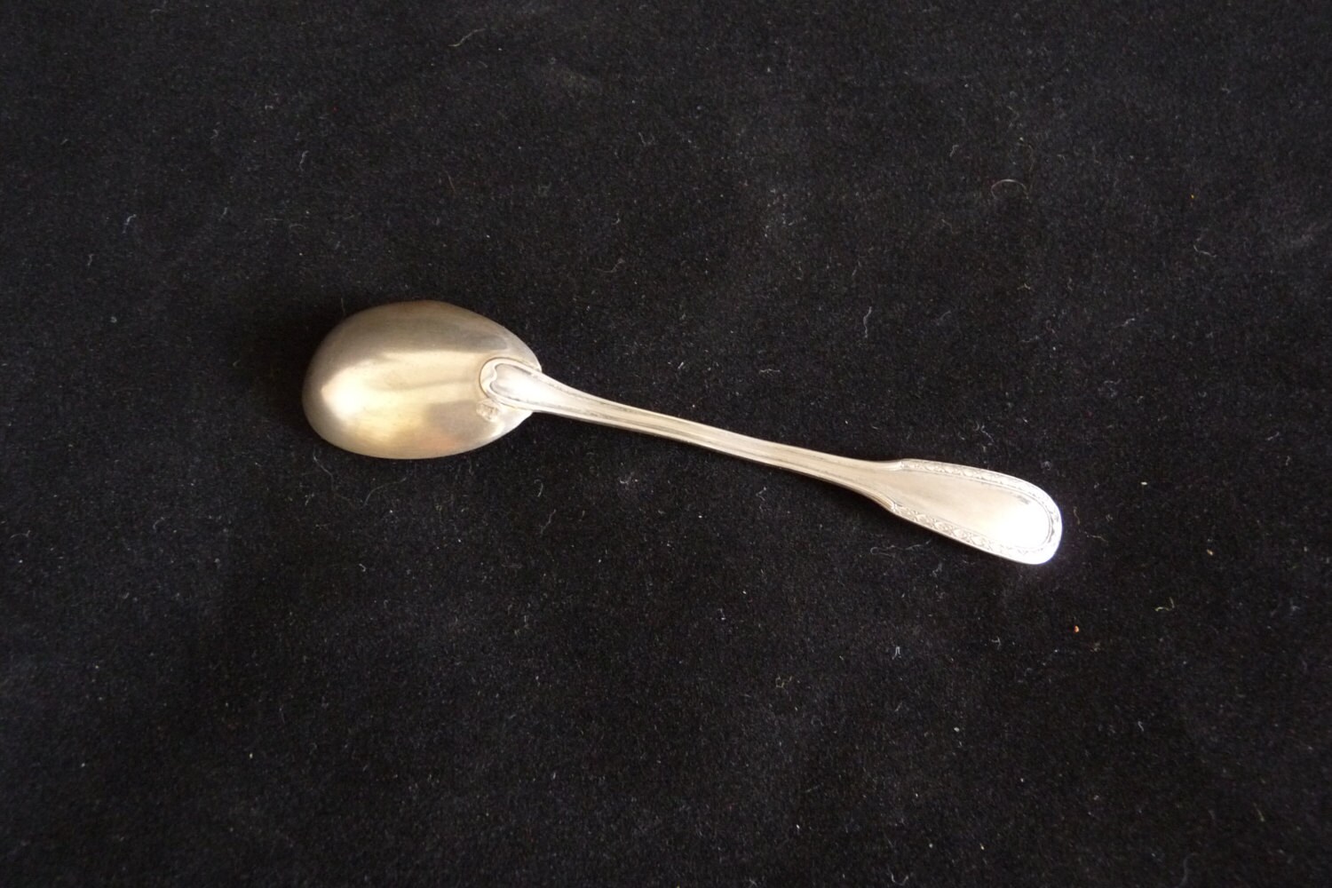 Master Salt Spoon, Antique Olier & Caron Master Salt Spoon Solid Silver ...