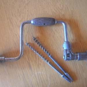 Antique Brace and Bits Made by JA Chapman of Sheffield - Etsy