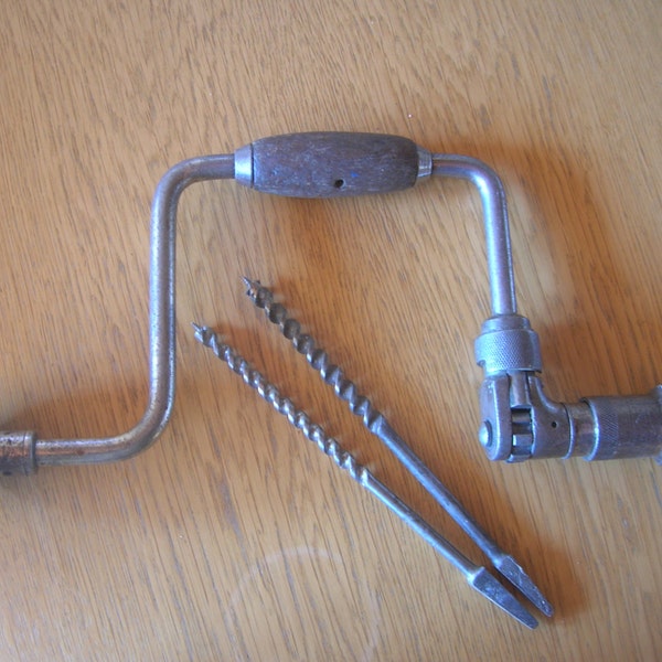 Antique Brace and Bits - Etsy