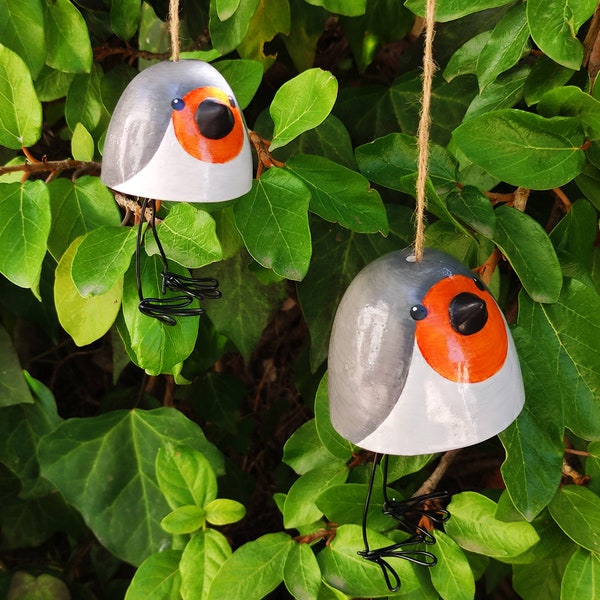 Robin Wind Chime - Etsy