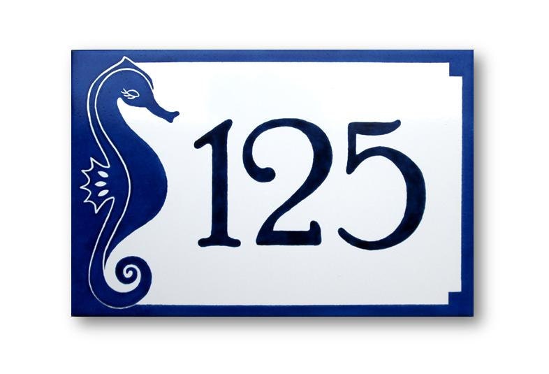 Beach House Numbers, Address Sign, Custom Beach Sign With Sailboat ...