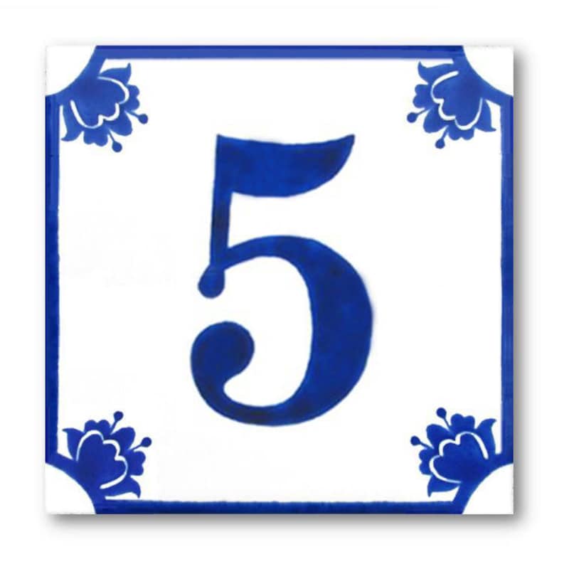 Mexican Tile Numbers - Etsy