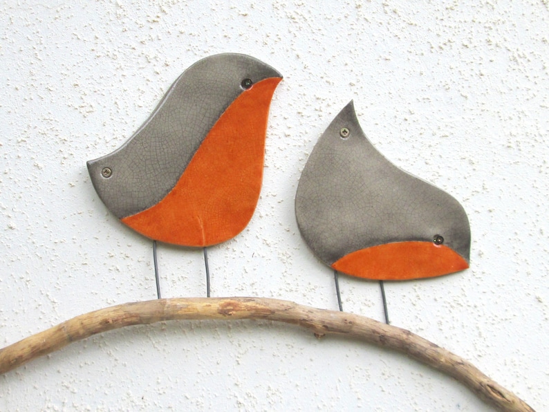 Robin Memorial Decor, Remembrance Bird, Wall Art, Garden Decor ...