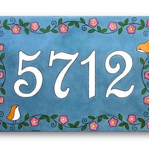 Custom Numbers Plaque Street Name and Numbers Address Plaque - Etsy