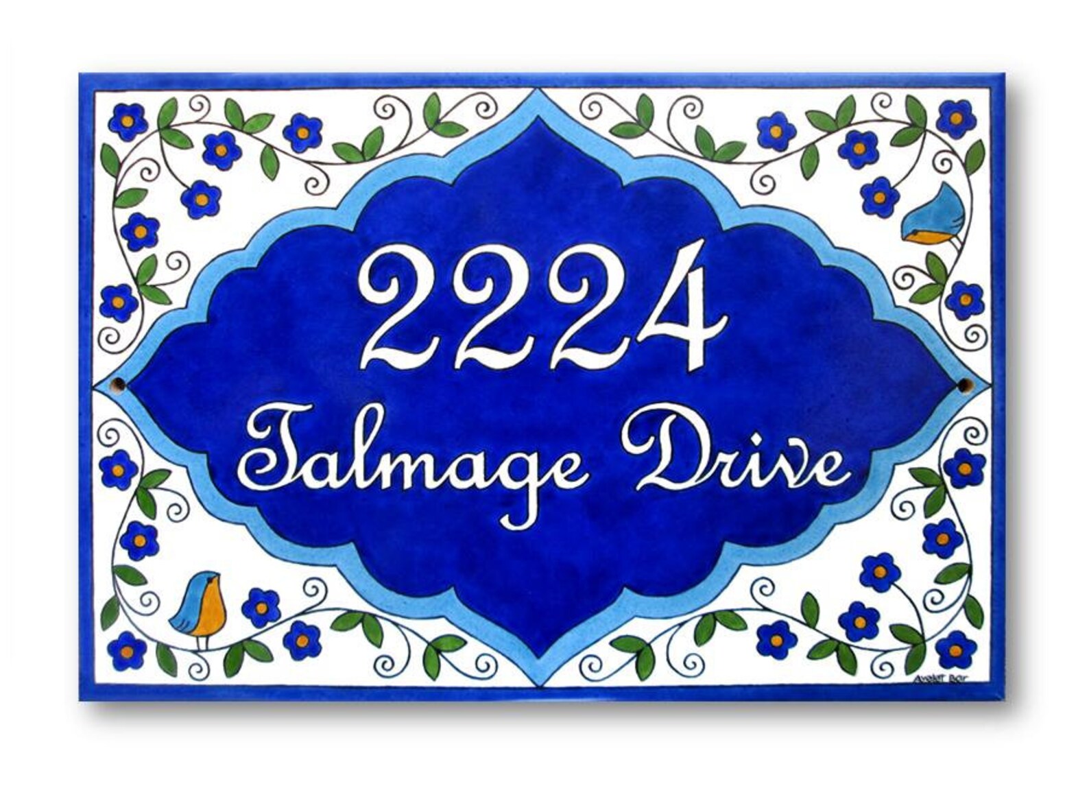 Custom Numbers Plaque Street Name and Numbers Address Plaque - Etsy