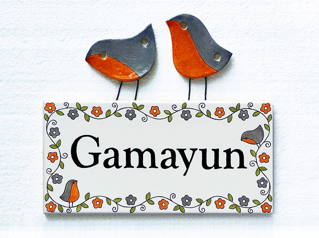 Door Sign Custom Door Sign Hand-painted Name Sign Front - Etsy