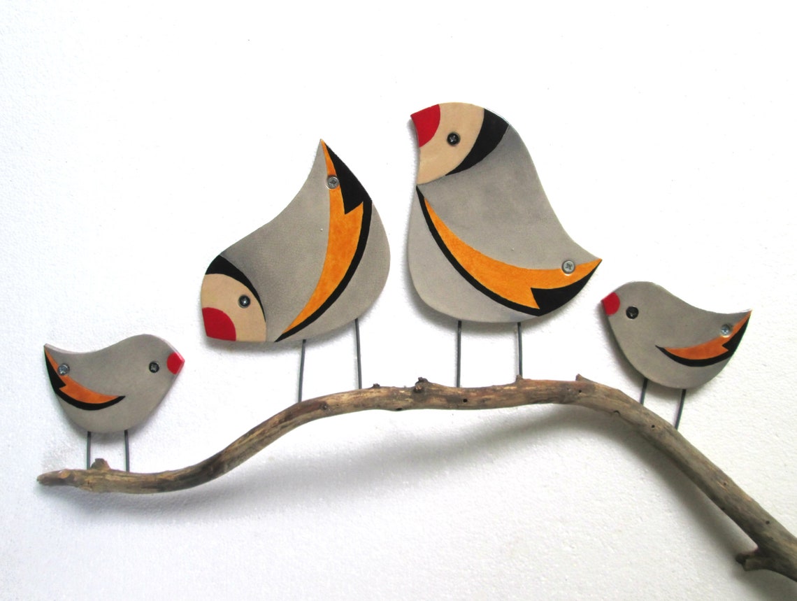 Gouldian Finch Garden Decor Bird Wall Decor Finch Gift - Etsy