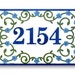 Ceramic Address Sign House Numbers Tile Custom Address - Etsy Israel