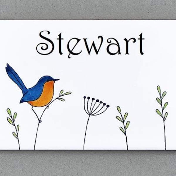 Ceramic Tile Plaque - Etsy