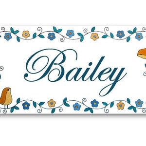 Ceramic Welcome Sign, Personalized Home Sign, Front Door Decor ...