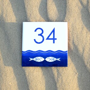 Beach House Numbers, Address Sign, Custom Beach Sign With Sailboat ...