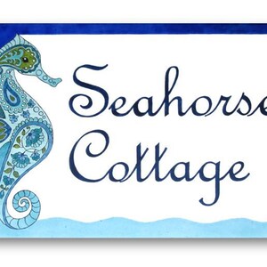 Beach House Numbers, Address Sign, Custom Beach Sign With Sailboat ...