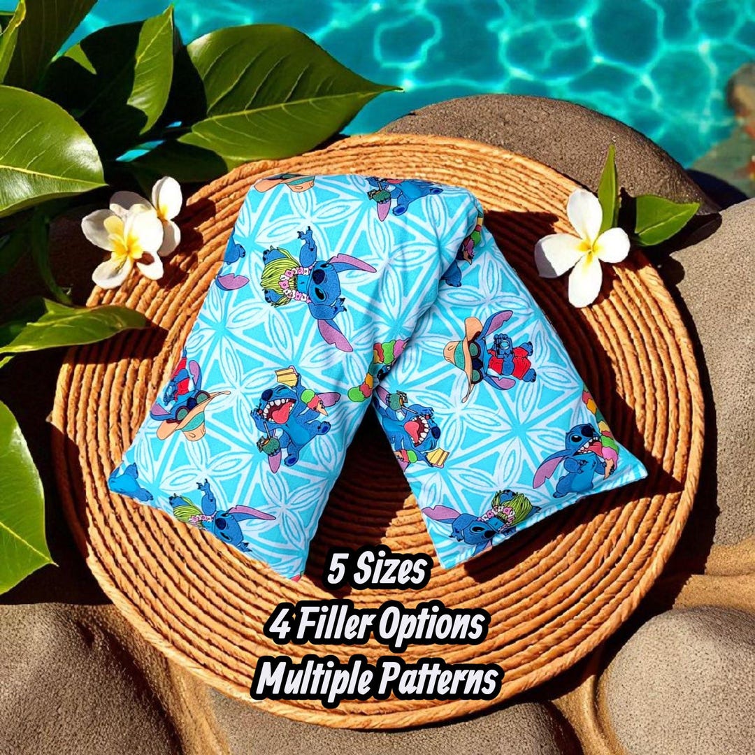Lilo & Stitch - Microwaveable Heating Pad: Cherry Pit, Rice, Walnut or ...