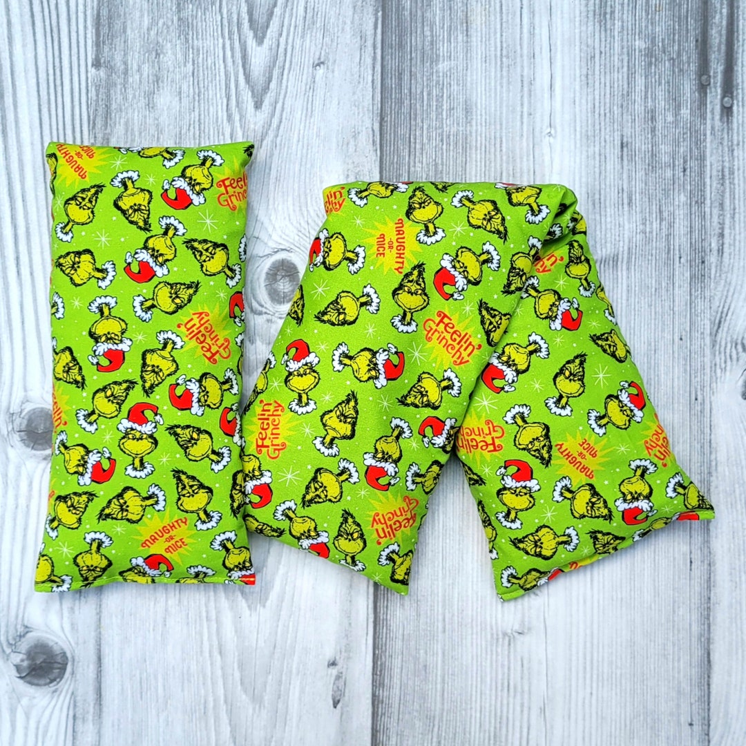 Cherry Pit Heating Pad - Feelin' Grinchy - Microwaveable Cherry Pit ...