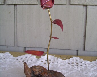 Petrified Flower - Etsy