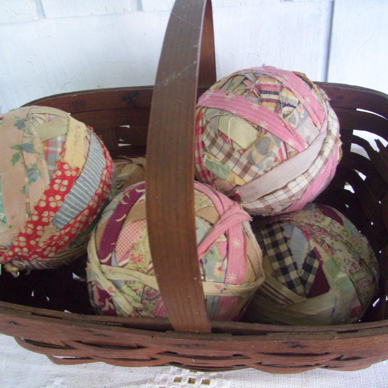 Rag Balls - Etsy