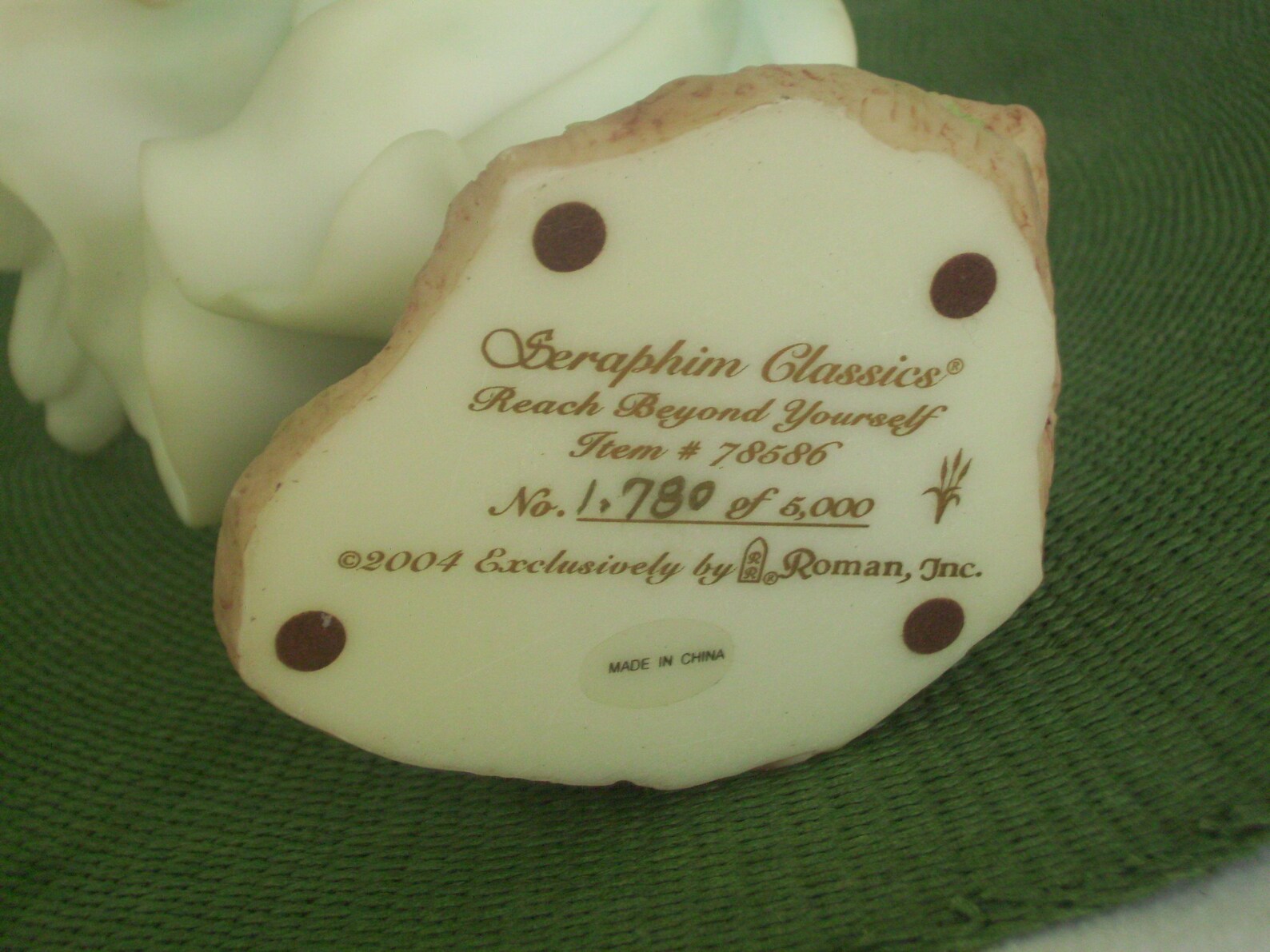 Vintage Rare 2004 Seraphim Angel 9", 1780 of 5,000, "reach Beyond ...