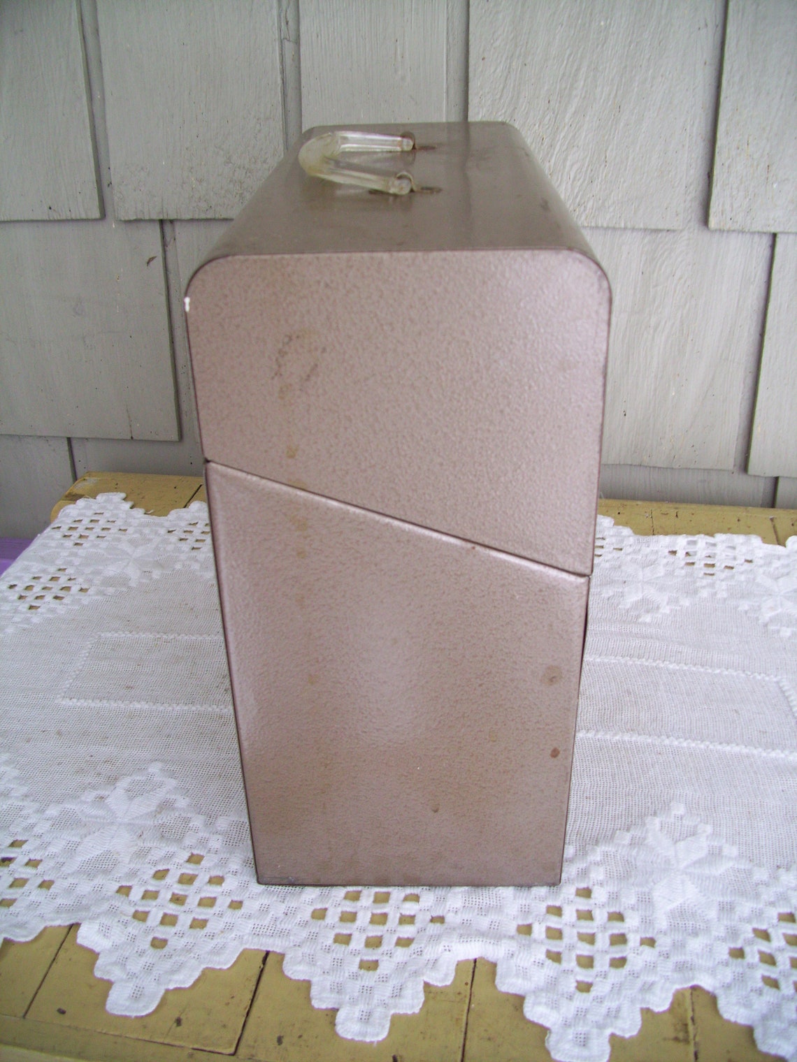 Vintage Large Metal File Box no Key Made in USA by Amfile - Etsy